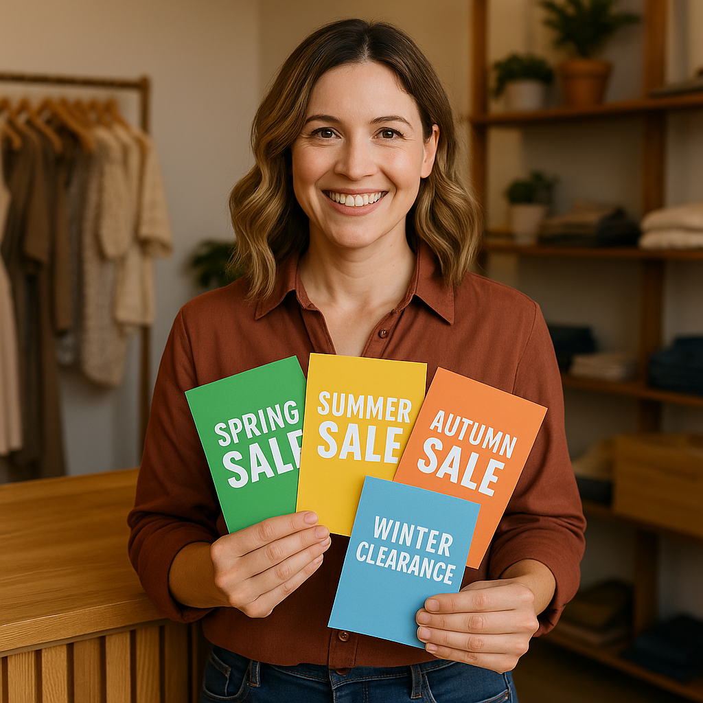 Flyers for Seasonal Marketing: Capture Timely Demand, Drive Local Sales, and Build Repeat ...